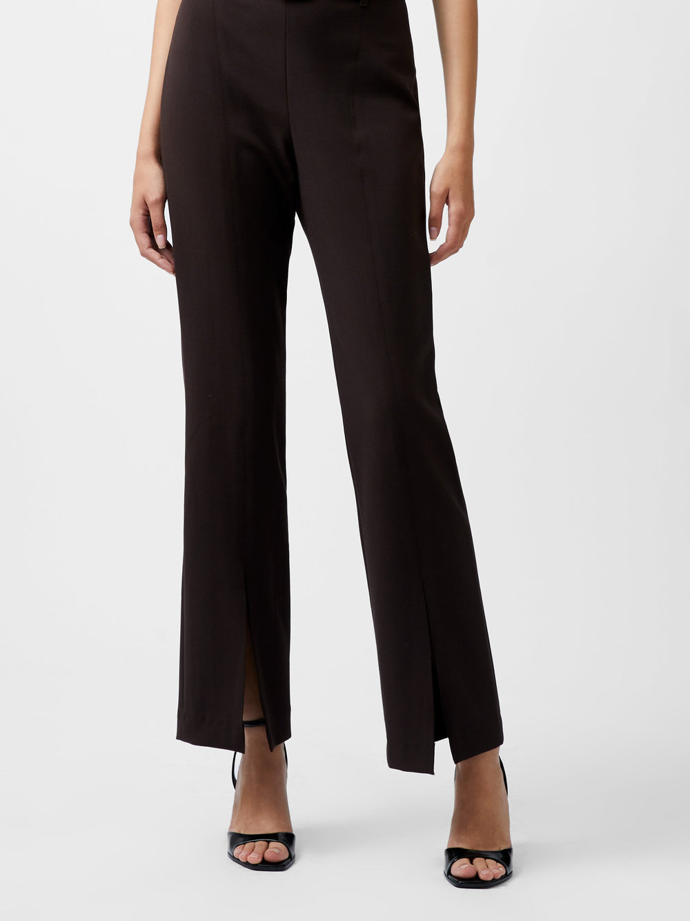Whisper Front Split Trousers | French Connection EU