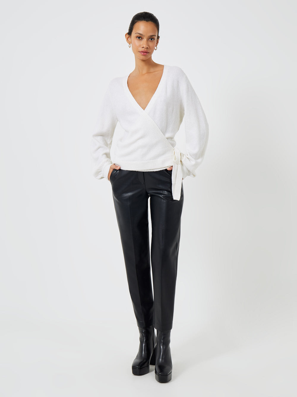 WRAP BELTED CARDIGAN | French Connection EU