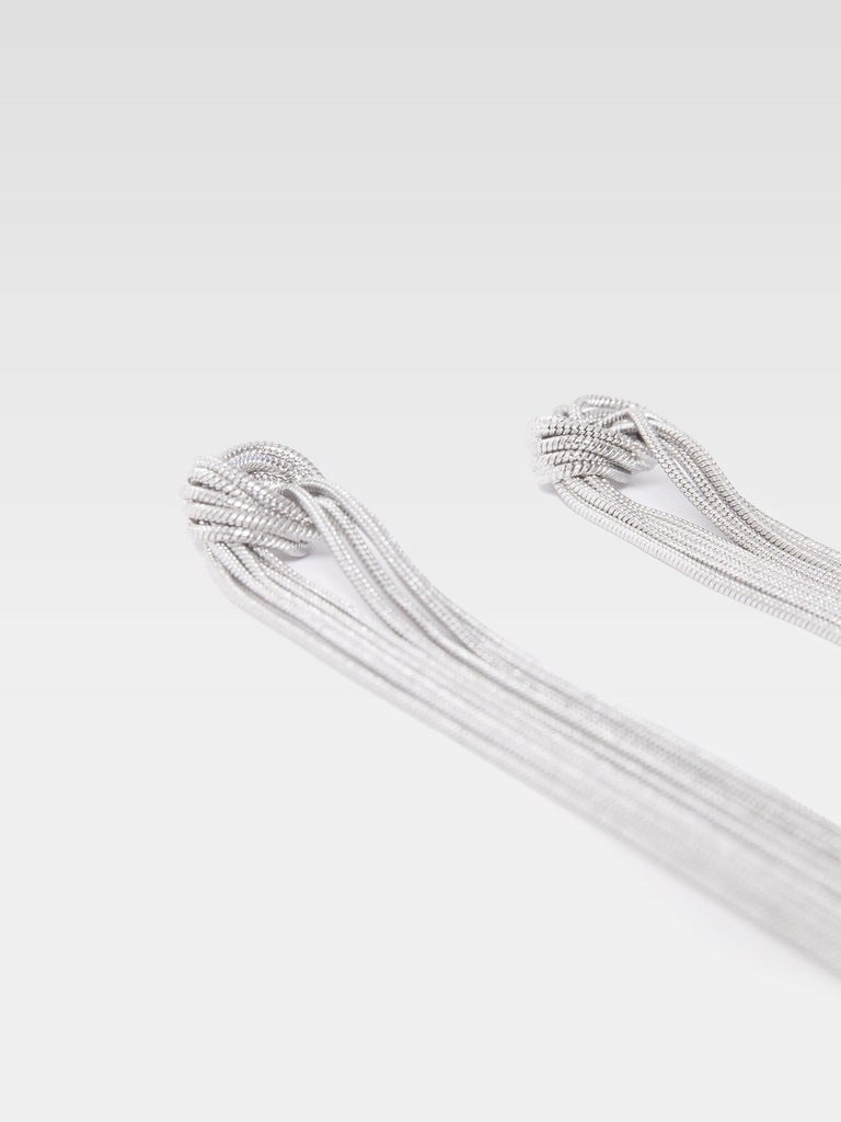 Knot Fringe Earrings | French Connection EU