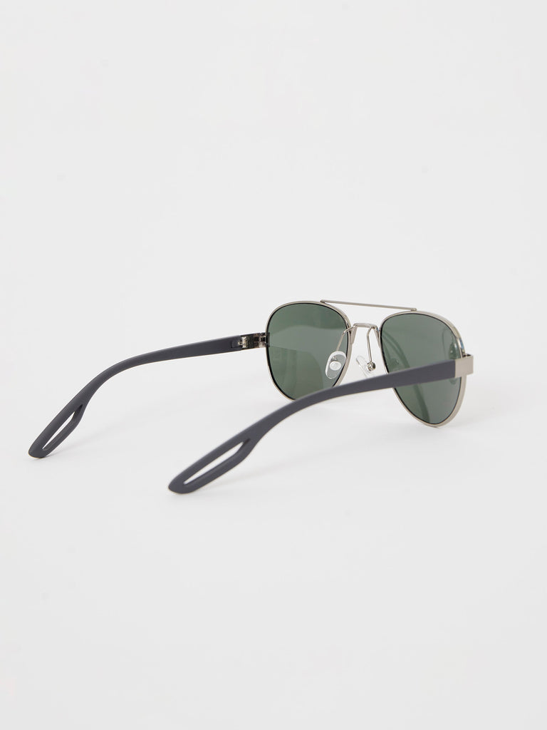 Metal D-Frame Sunglasses Silver | French Connection EU